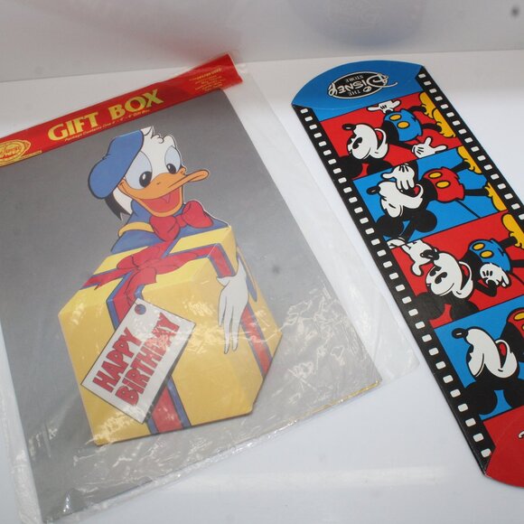Disney | Party Supplies | Vintage San Francisco Box Co Donald Duck Gift ...